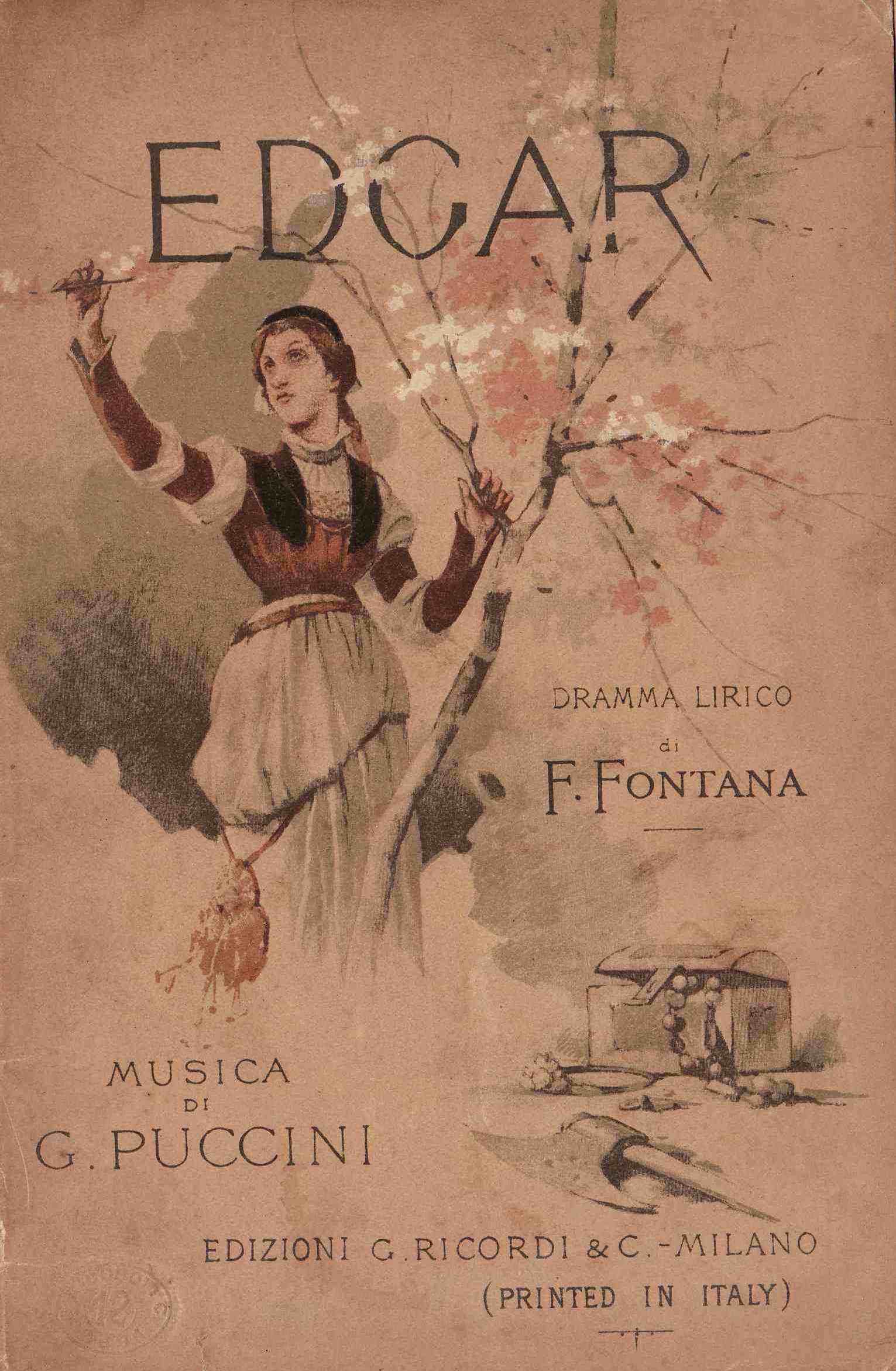 EDGAR, Puccini (1889) - dossier - Première Loge