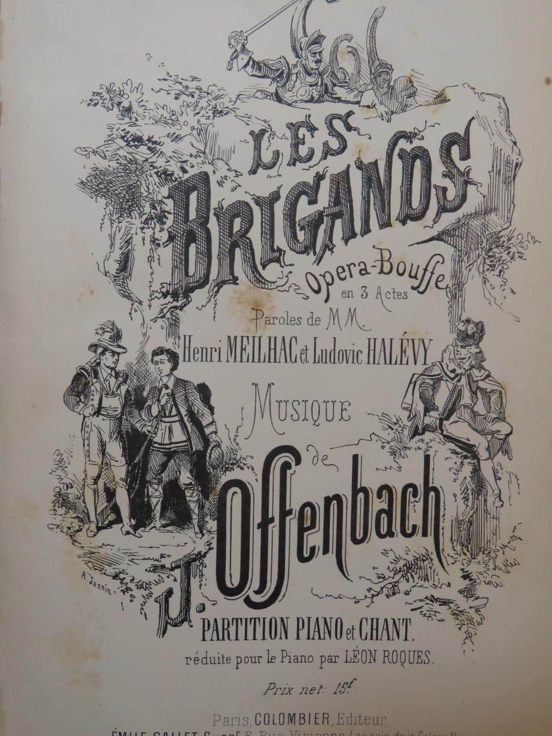 LES BRIGANDS, Offenbach (1869) - dossier - Première Loge